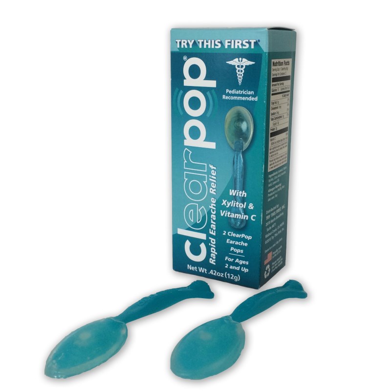 ClearPop Rapid Earache Relief | PTPA | Parent Tested Parent Approved