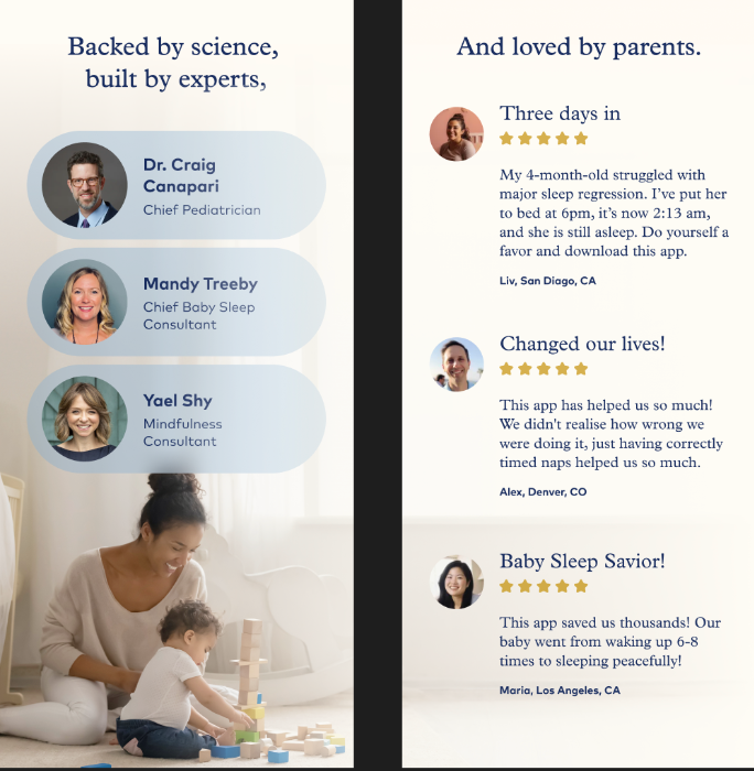 Smart Sleep Coach by Pampers | PTPA | Parent Tested Parent Approved