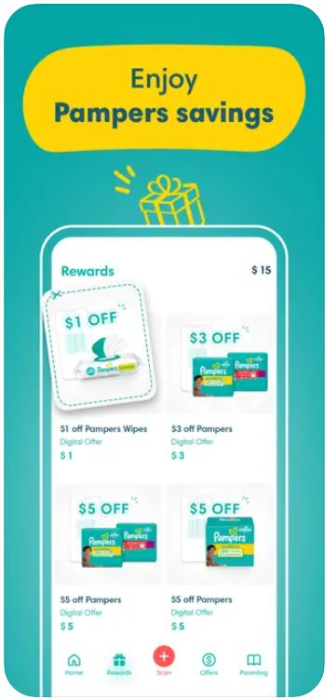 Pampers Club App | PTPA | Parent Tested Parent Approved