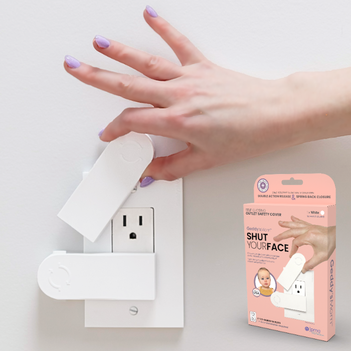 Shut Your Face Self-Closing Outlet Cover | PTPA | Parent Tested Parent ...